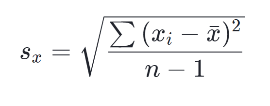 Standard Deviation Calculator - Sample/Population